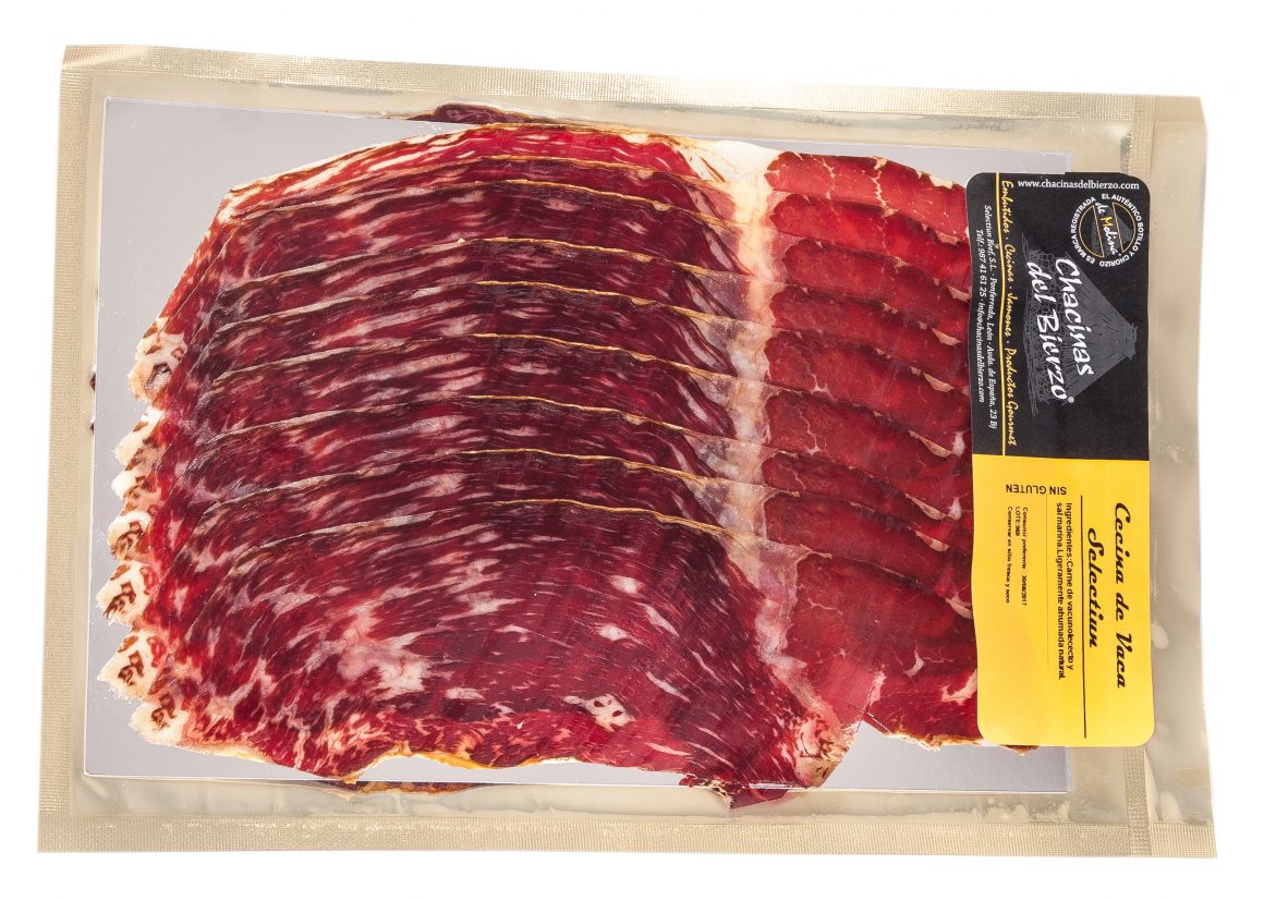 Cecina de Vaca Chacinas del Bierzo loncheada pack de 6 sobres